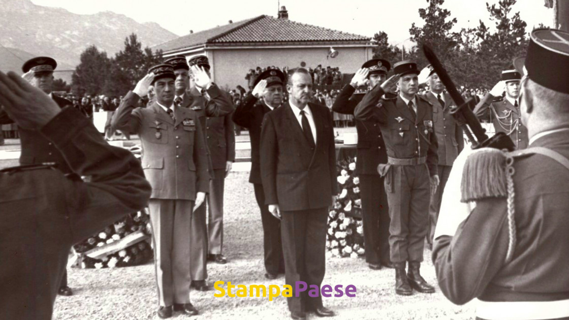 Cérémonie au 2e REP de Calvi en mémoire des victimes du Mont Garbi ...